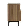 Latitude Run® Sevyn Wooden Stripe Drawer Nightstand & Reviews | Wayfair