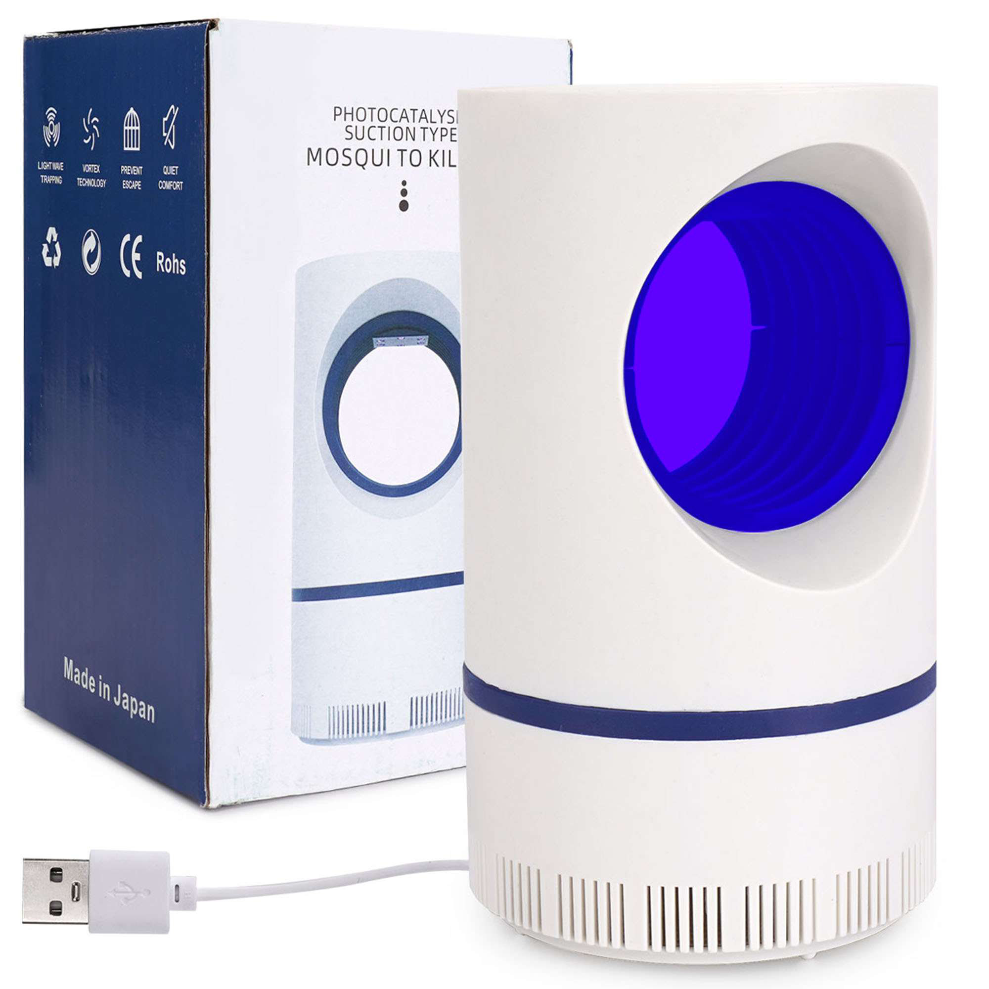 Deago Bug Zapper Electric Mosquito Lamp Fly Zapper Killer Insect Trap ...