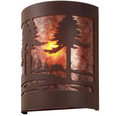 Steel Partners Timber Ridge Flush Mounted Sconce - Wayfair Canada