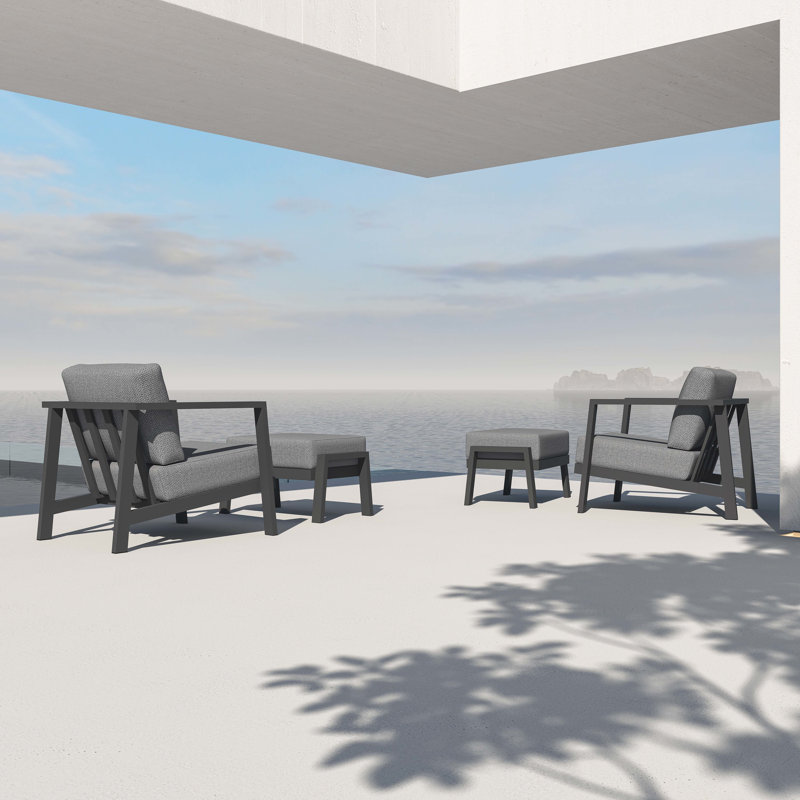 Birch Lane™ Pindall 4-Piece Chat Set | Wayfair