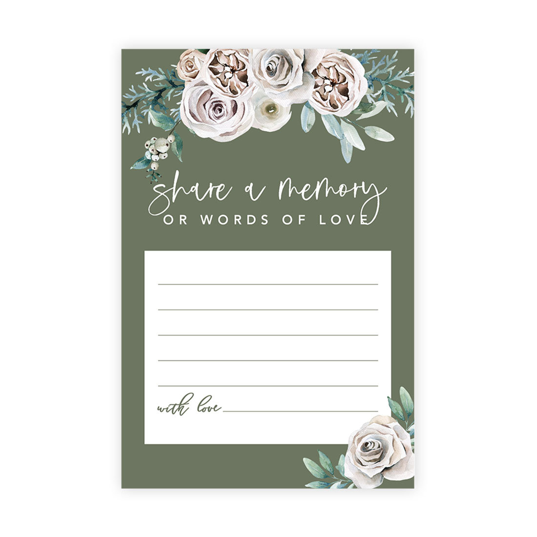 Koyal Wholesale Florals Blossoms Share a Memory Cards | Wayfair