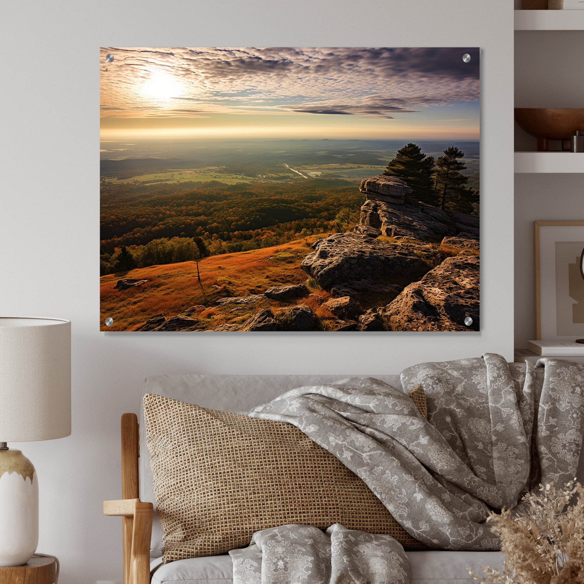Design Art Arkansas Grand Canyon Sunset Harmony I - Arkansas Acrylic ...