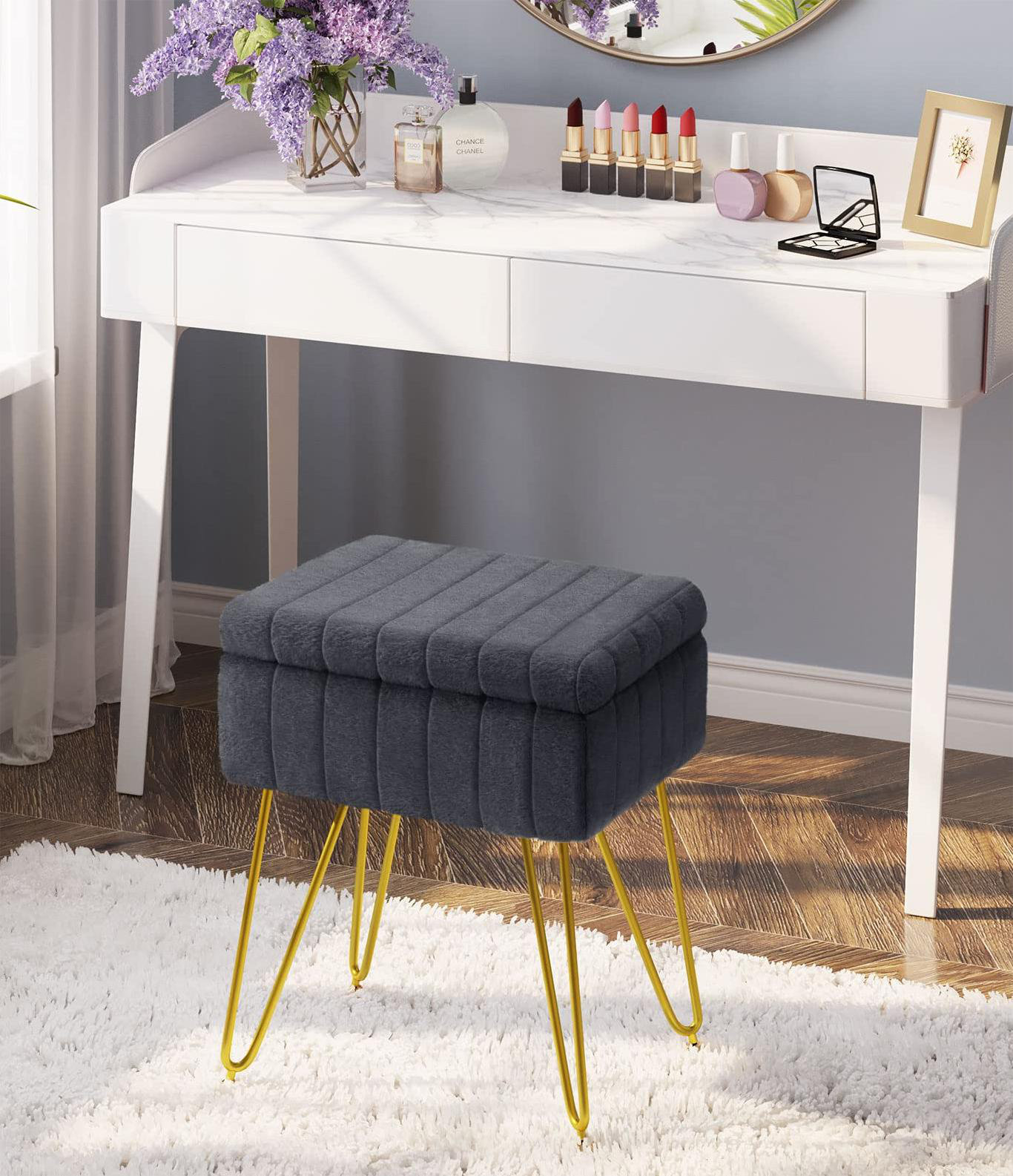 Mercer41 Niav Accent Stool | Wayfair