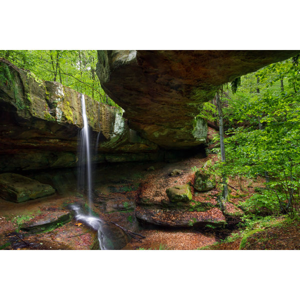 Millwood Pines Hocking Hills Of Ohio On Canvas by Kenneth_Keifer Print ...