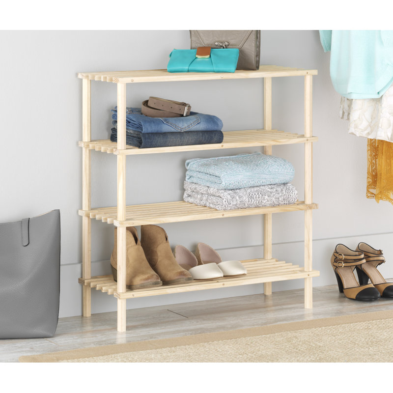 Whitmor Wood 4-Tier Shelf - Wayfair Canada