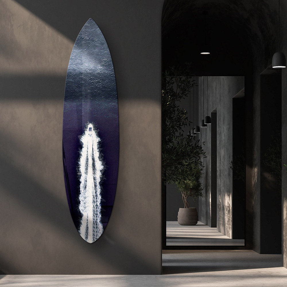 Oliver Gal Yacht Cruising Decorative Acrylic Surfboard by Oliver Gal ...