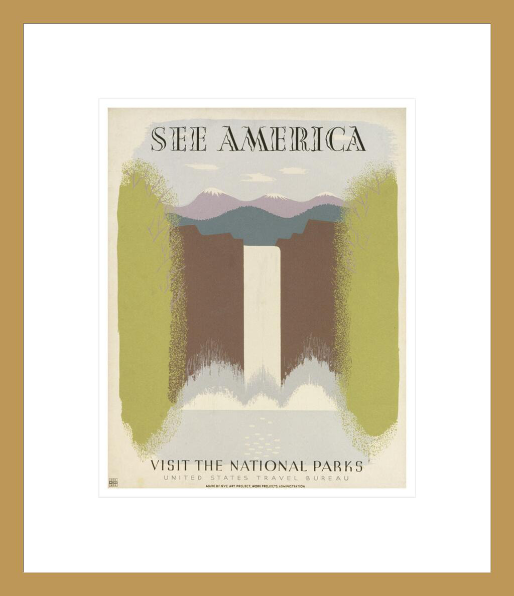 1000Museums See America Visit the national parks. by Harry Herzog ...