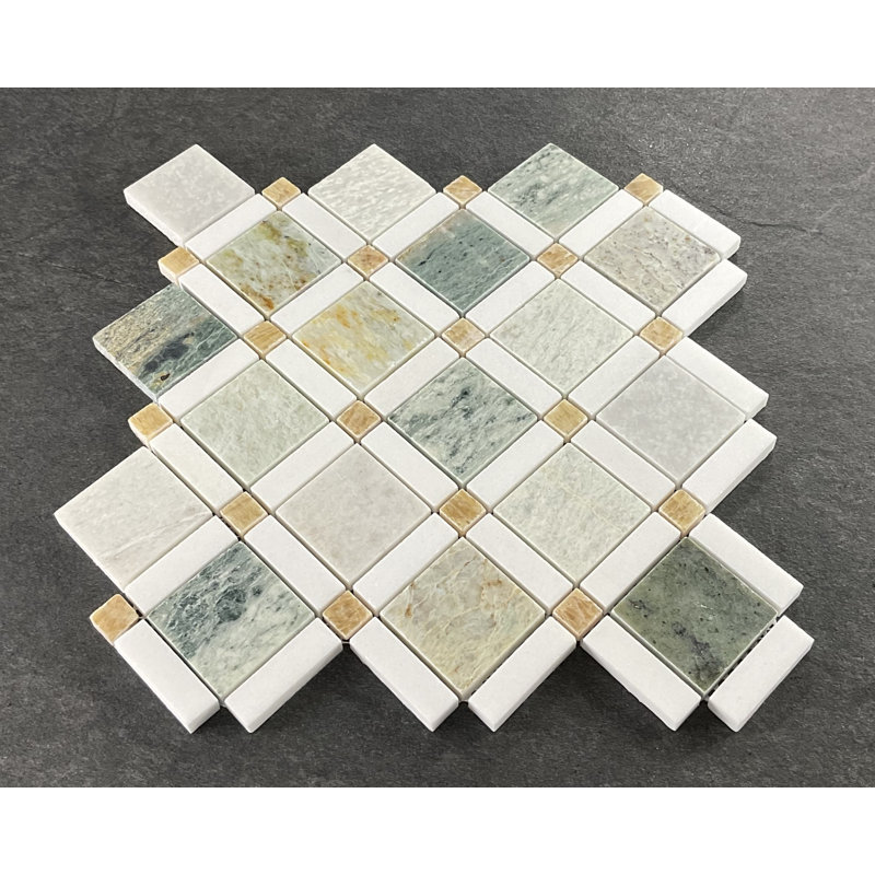 ES Stone Marble Pinwheel Mosaic Wall & Floor Tile & Reviews | Wayfair