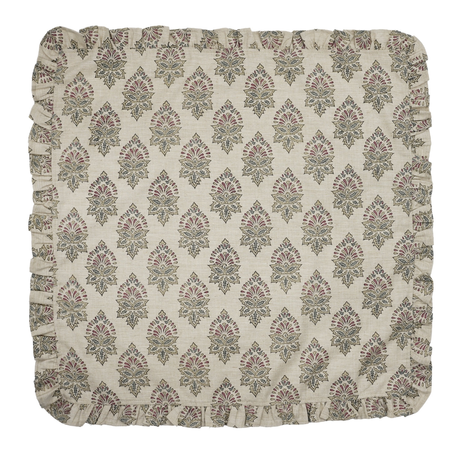 Fabdivine Decorative Frill Napkins 18x18 Inch Classic Dining Style ...