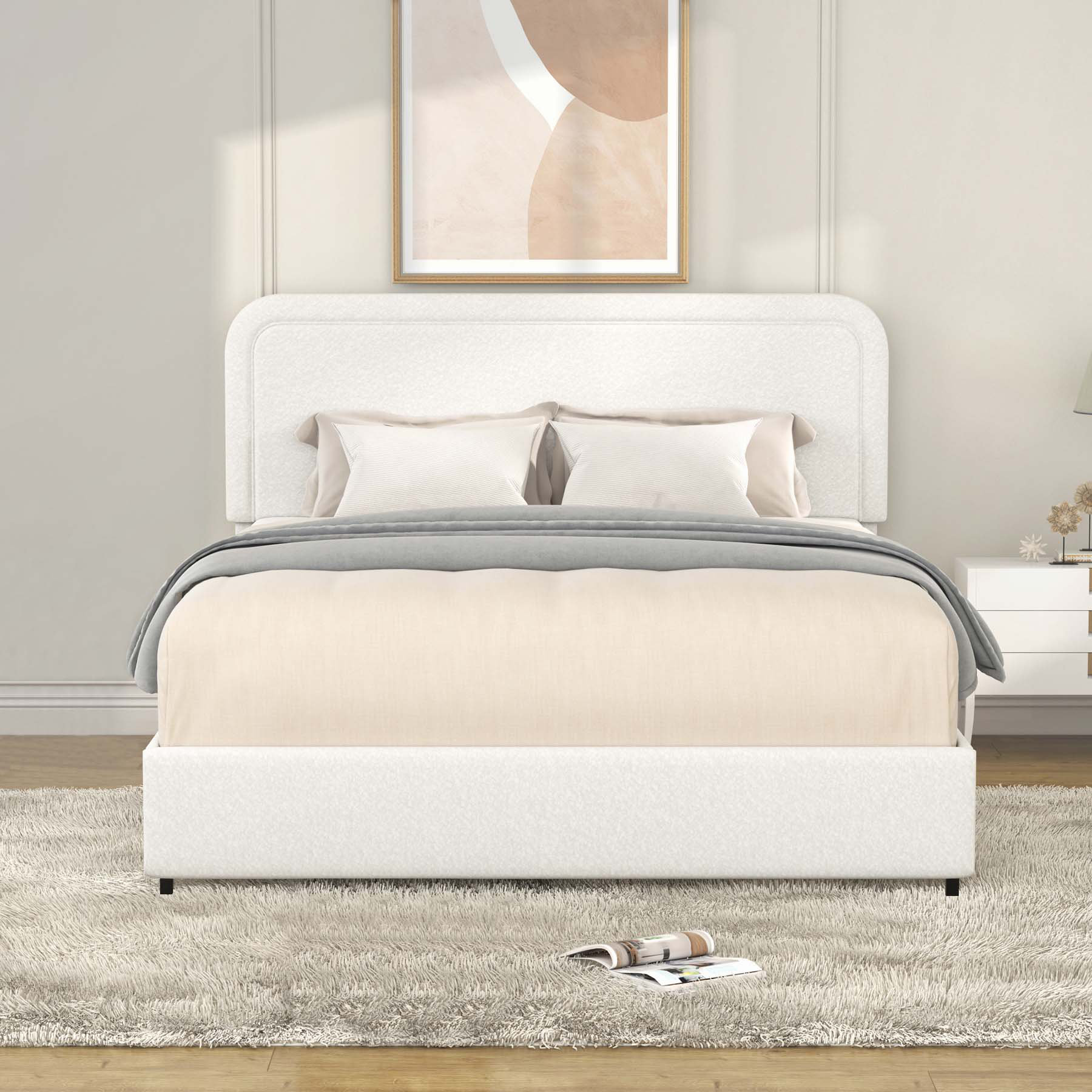 Latitude Run® Luxurious Platform Bed with Innovative Storage and ...
