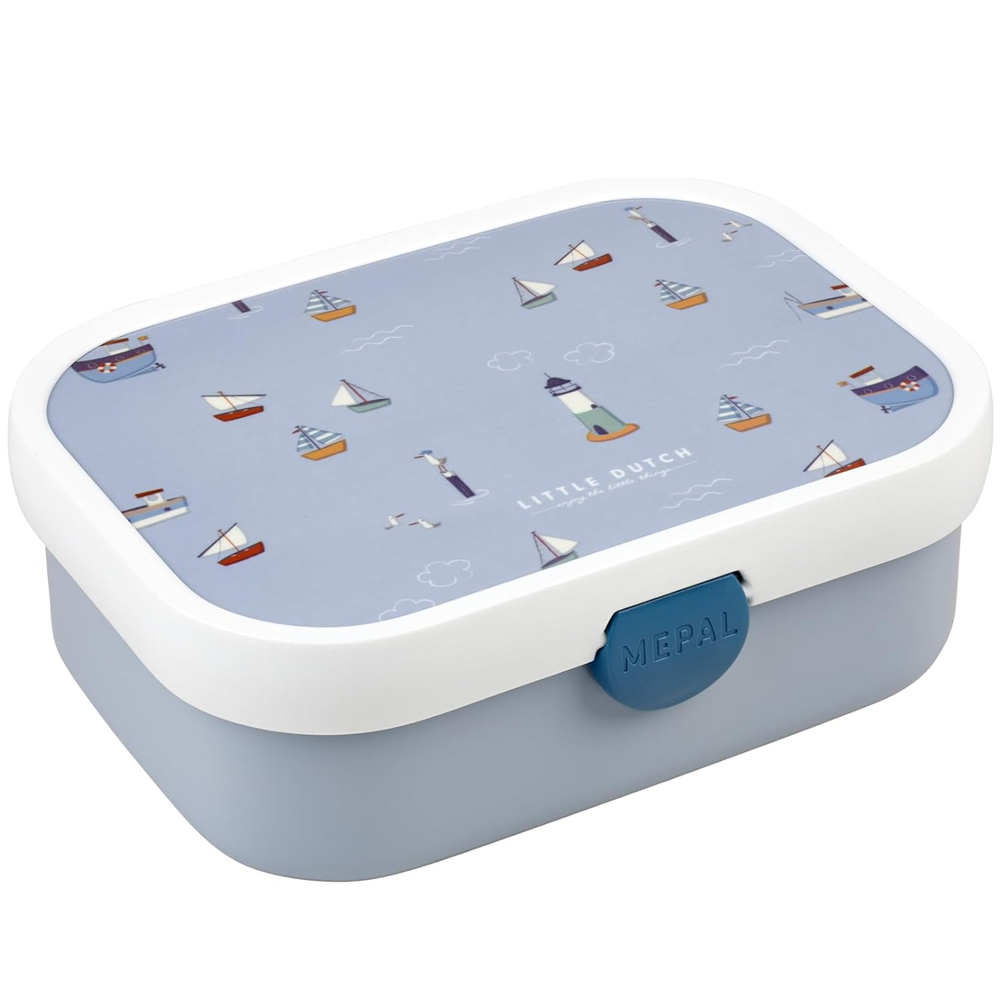 Mepal Little Dutch Lunch Box Campus 750ml with Clip Lid - Sailors Bay ...