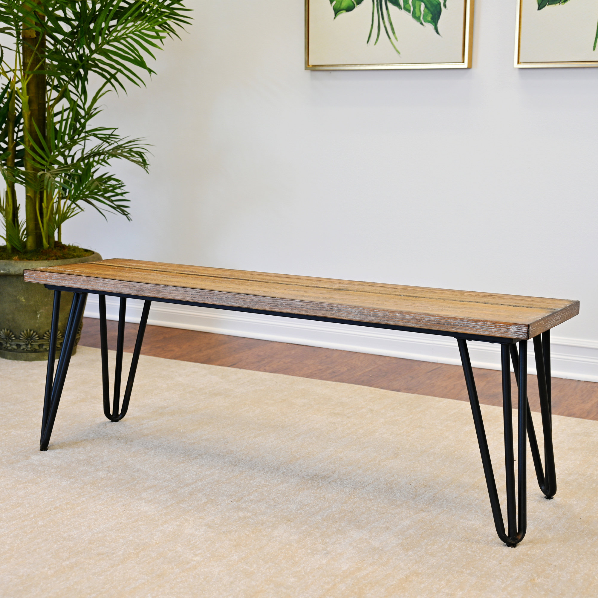 Williston Forge Kandys Bench | Wayfair