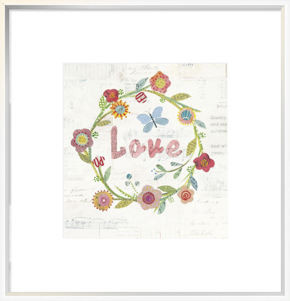 East Urban Home Wreath Inspiration I by Courtney Prahl - Picture Frame ...