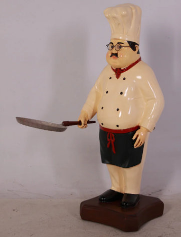 Bloomsbury Market Asten Pizza Chef Small Statue | Wayfair