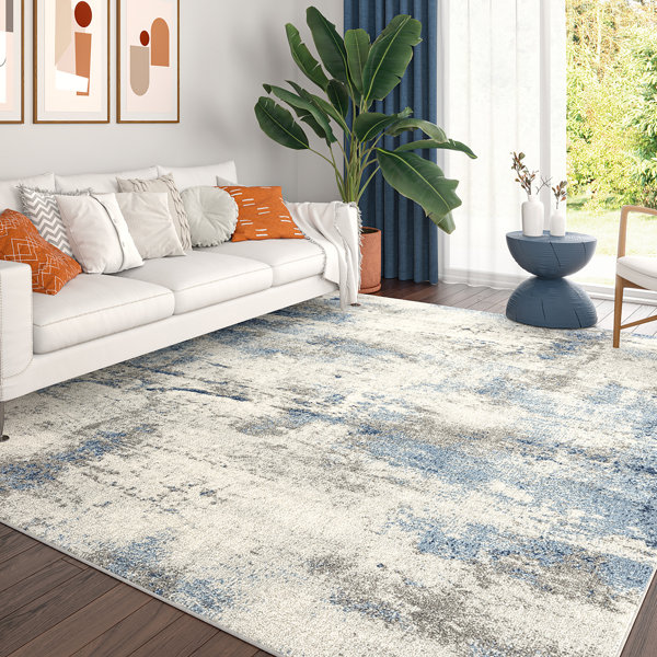 17 Stories Oakleigh Abstract Indoor Rug & Reviews | Wayfair