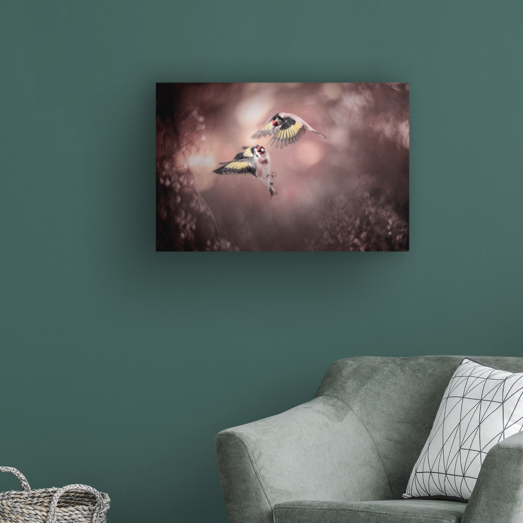 Ebern Designs Stiglitz by Doris Reindl - Wrapped Canvas Photograph ...