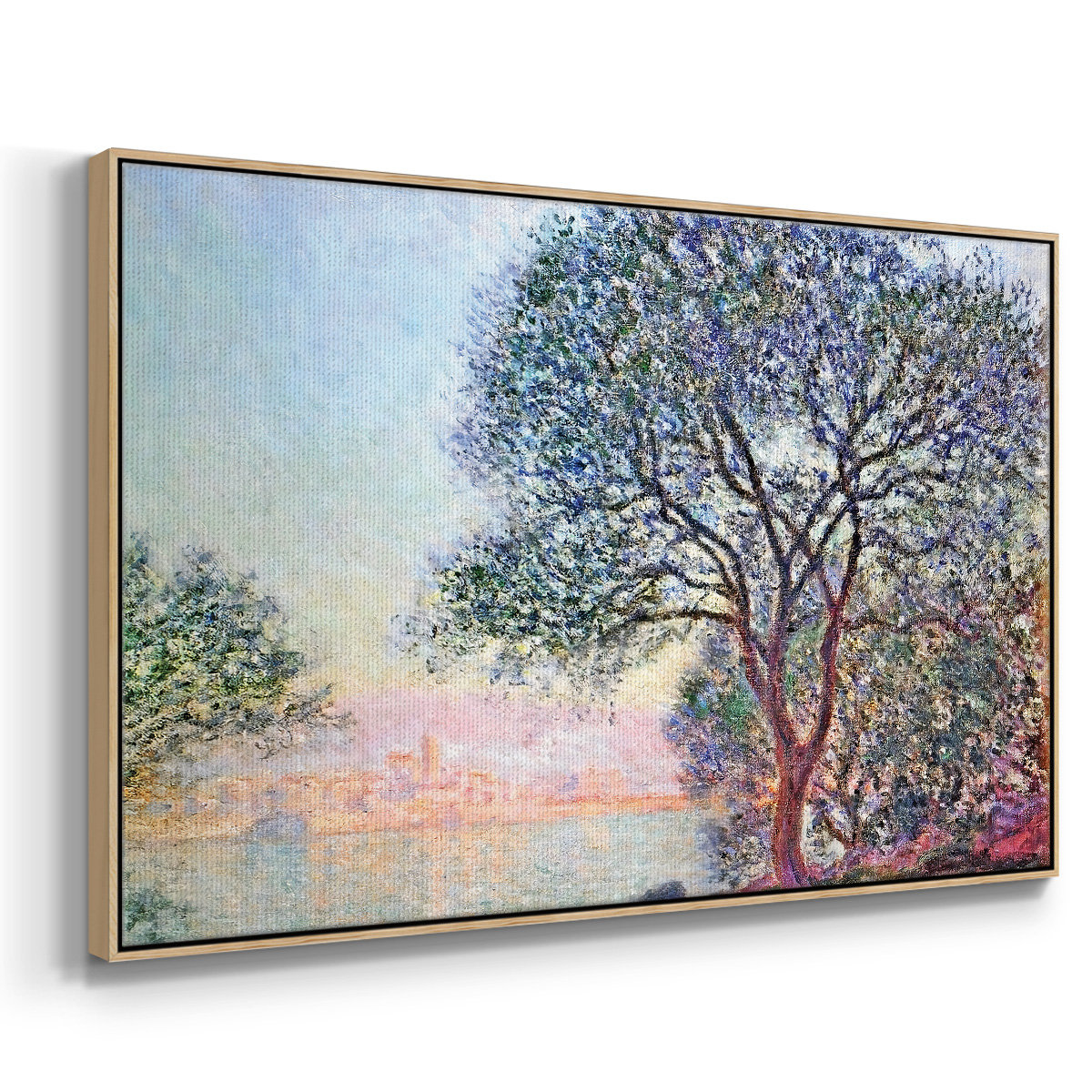 Wexford Home Antibes Seen From The Salis Gardens, Evening Effect, 1888 ...