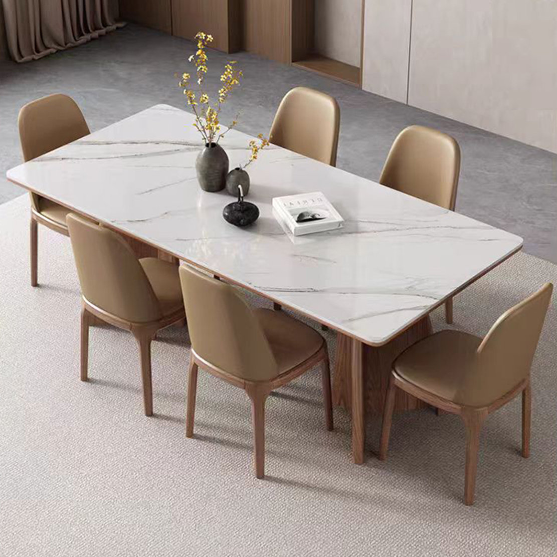 HomeLuxea Simple dining table and chair combination | Wayfair