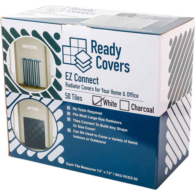 Ready Covers Ez Connect Cover- Vented Safety Steam Radiator Cover | Wayfair