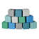 ECR4Kids SoftZone Patchwork Toddler Block Playset, Gentle Foam Blocks ...
