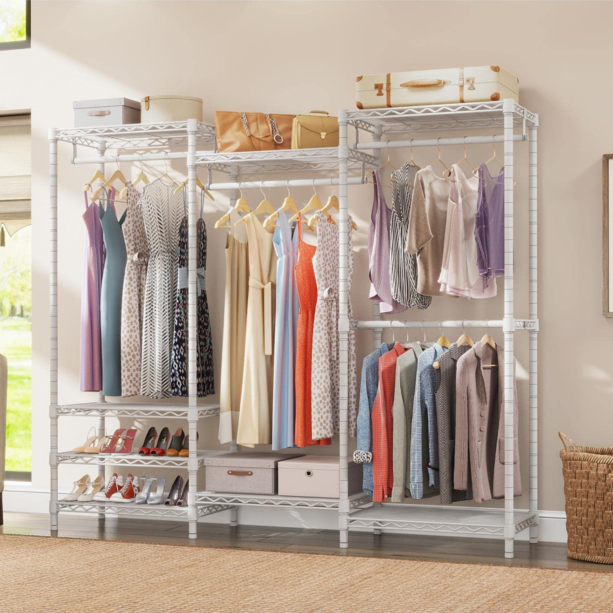 Underyr 68.9'' Clothing Rack | Wayfair