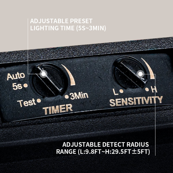 FTL Matte Black 2 - Bulb Outdoor Flush Mount | Wayfair