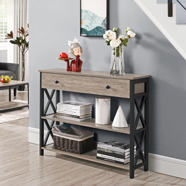 Trent Austin Design® Console Table With Drawer And Suzanna Open Storage ...