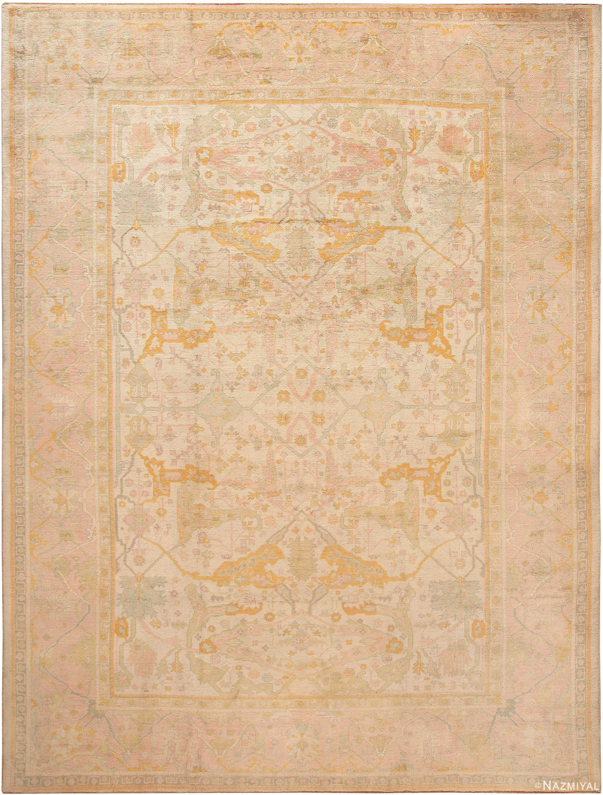 Nazmiyal Collection Beautiful Soft Decorative Ivory Background Antique ...