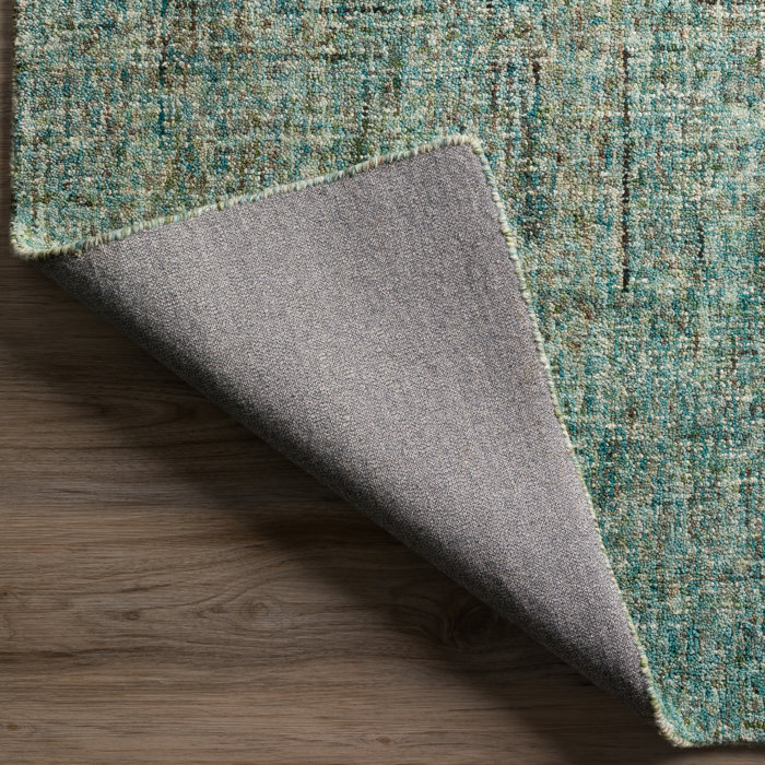 Latitude Run® Gilboa Handmade Wool Seaglass Rug & Reviews | Wayfair