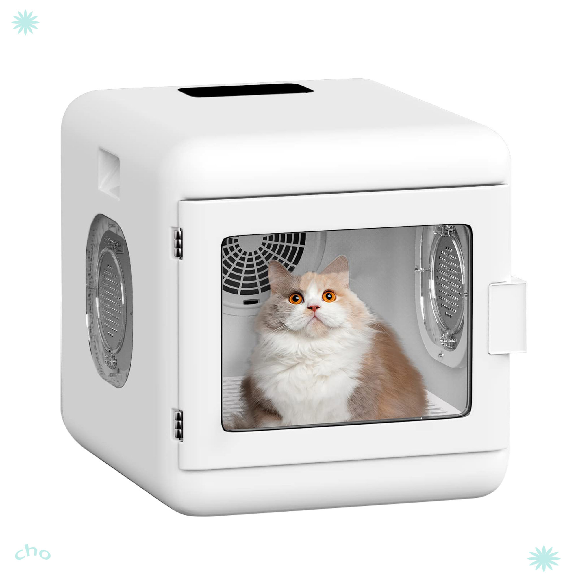 ChocoPlanet Ultra Quiet Blow Dryer 6L Capacity for Cats and Small Dogs ...