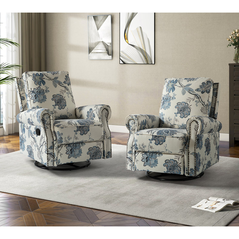 Lark Manor Antasia 34'' W Rocking Swivel Nursery Recliner & Reviews ...