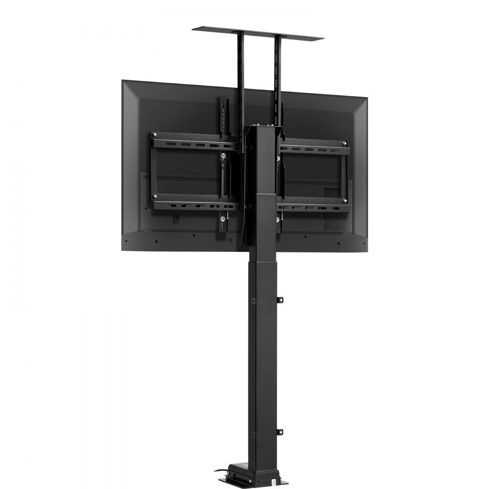 VEVOR Motorized TV Lift Stand, 120 lbs max Load Adjustable TV Lift ...