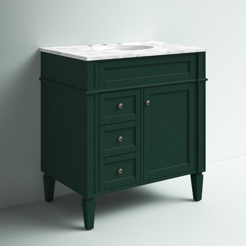Green Bathroom Vanities You'll Love | Wayfair