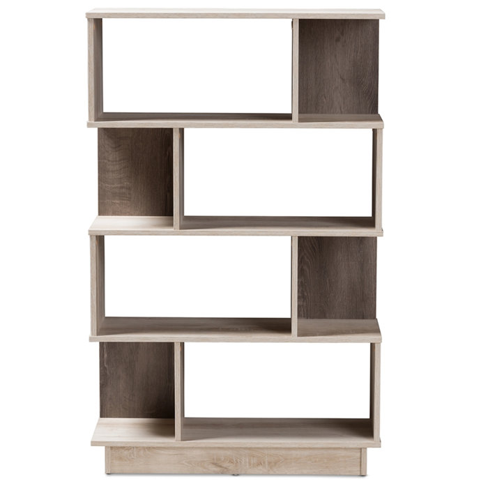 Latitude Run® Serkan Modern And Contemporary Oak Finished Display ...