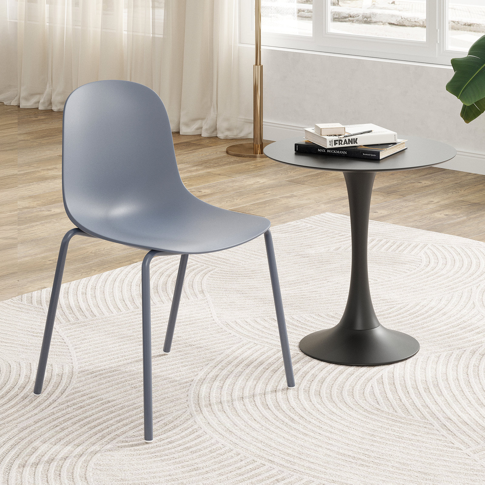 George Oliver Modern Stackable Indoor Dining Chairs & Reviews - Wayfair ...