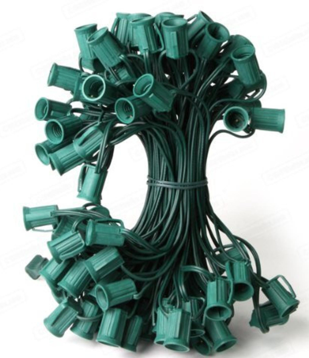 Northlight Seasonal Commercial C7 Christmas Light Socket Set | Wayfair