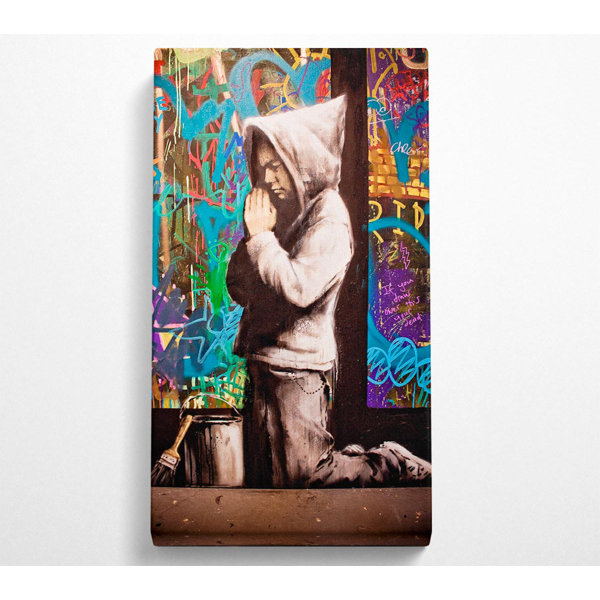 Ophelia & Co. Tejal Graffiti Pray - Wrapped Canvas Art Prints | Wayfair ...