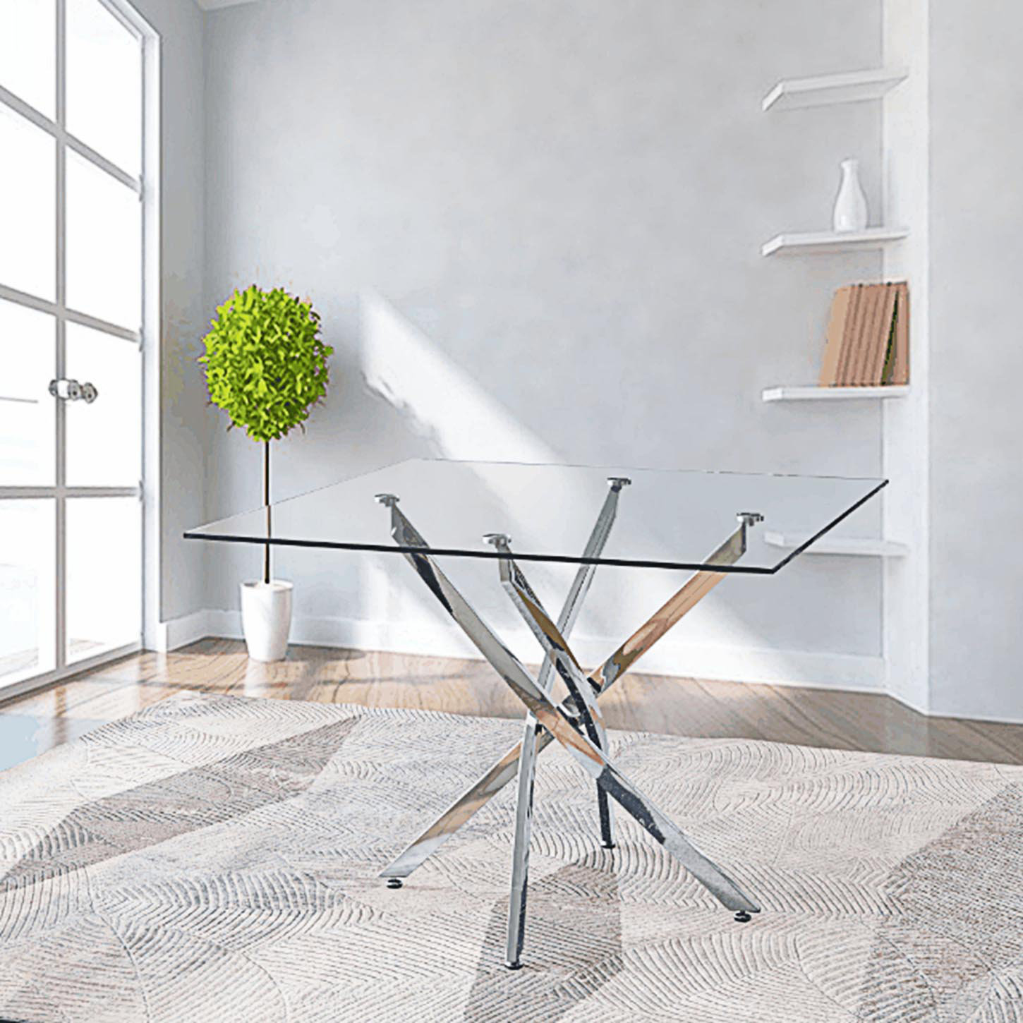 Wrought Studio Contemporary Square Dining Table - Wayfair Canada