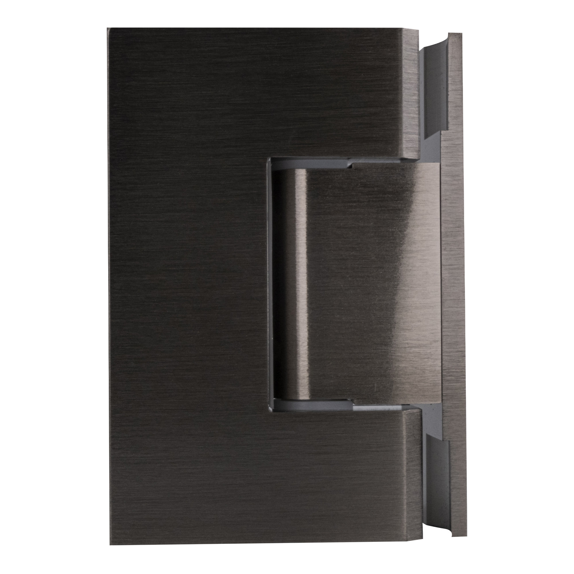 Latitude Run® Designer Series Shower Door Wall Mount Hinge With Offset ...