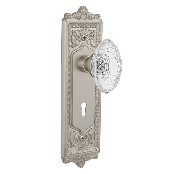 Nostalgic Warehouse Egg & Dart Plate with Decorative Keyhole and ...