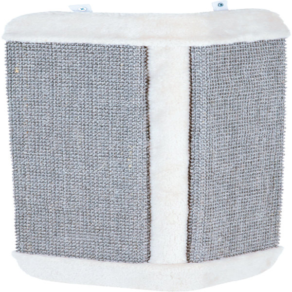 TRIXIE Wall Mount Scratching Board for Corners, Vertical Scratching Mat ...
