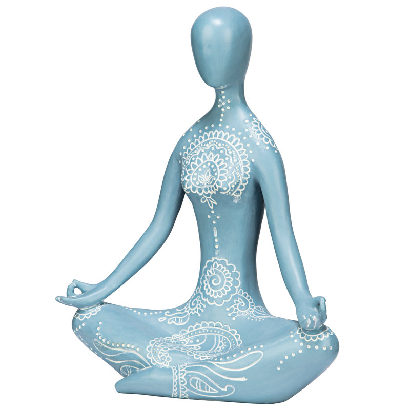 Design Toscano Spiritual Zen Yoga Meditation Figurine & Reviews | Wayfair