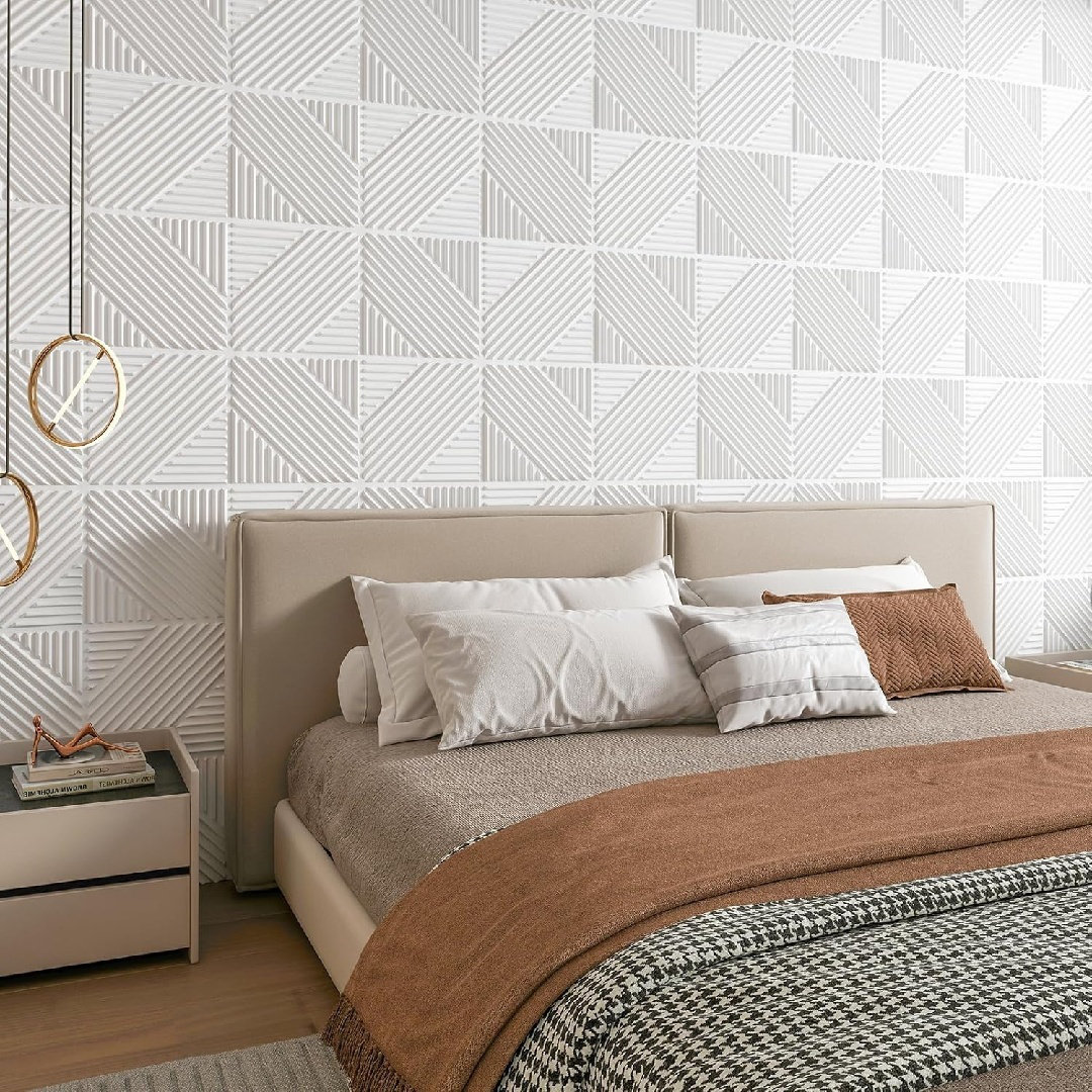Ivy Bronx 33 Packs 3D Wall Panels For Living Room, Bedroom, TV ...