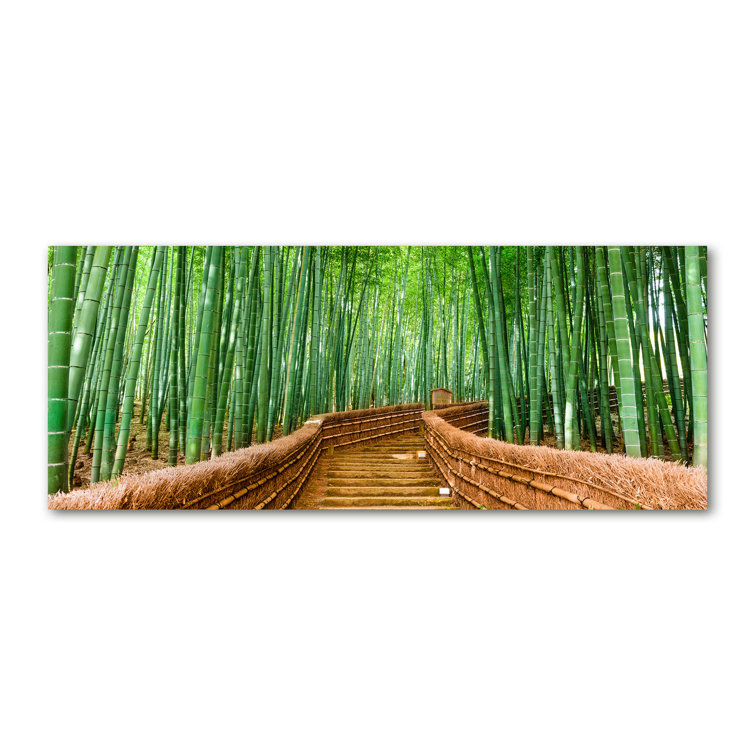 Union Rustic Bamboo Forest - Wrapped Canvas Print | Wayfair.co.uk