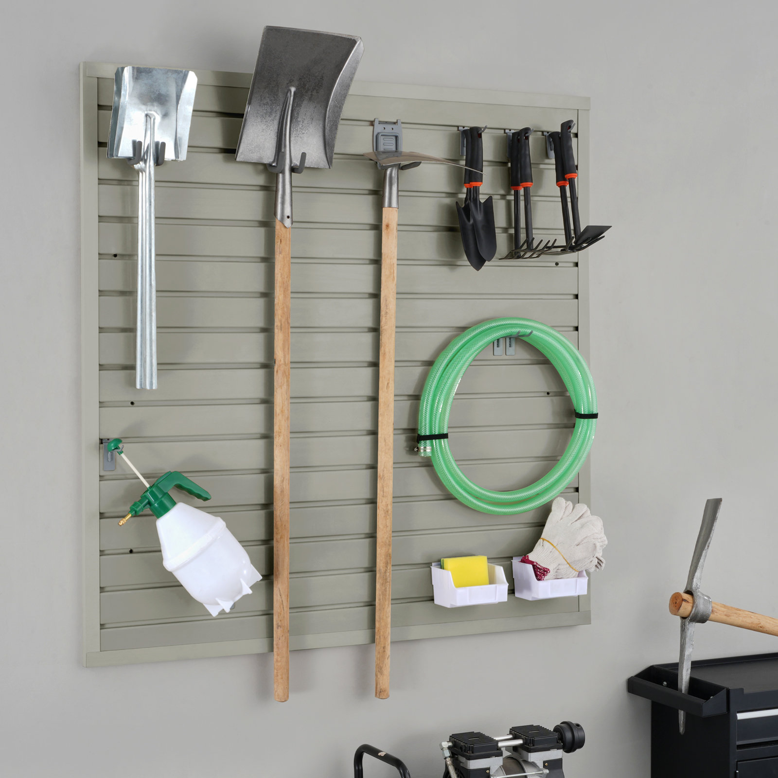 VEVOR Trimmable Plastic Slatwall & Reviews | Wayfair