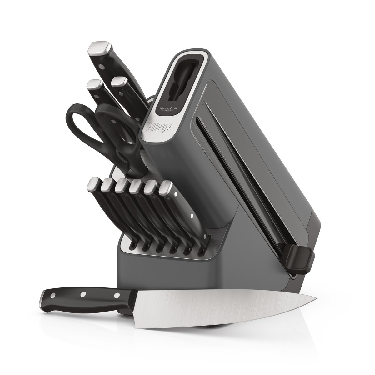 Ninja K12012 Foodi Neverdull Essential 12pc Knife System With Built-in ...