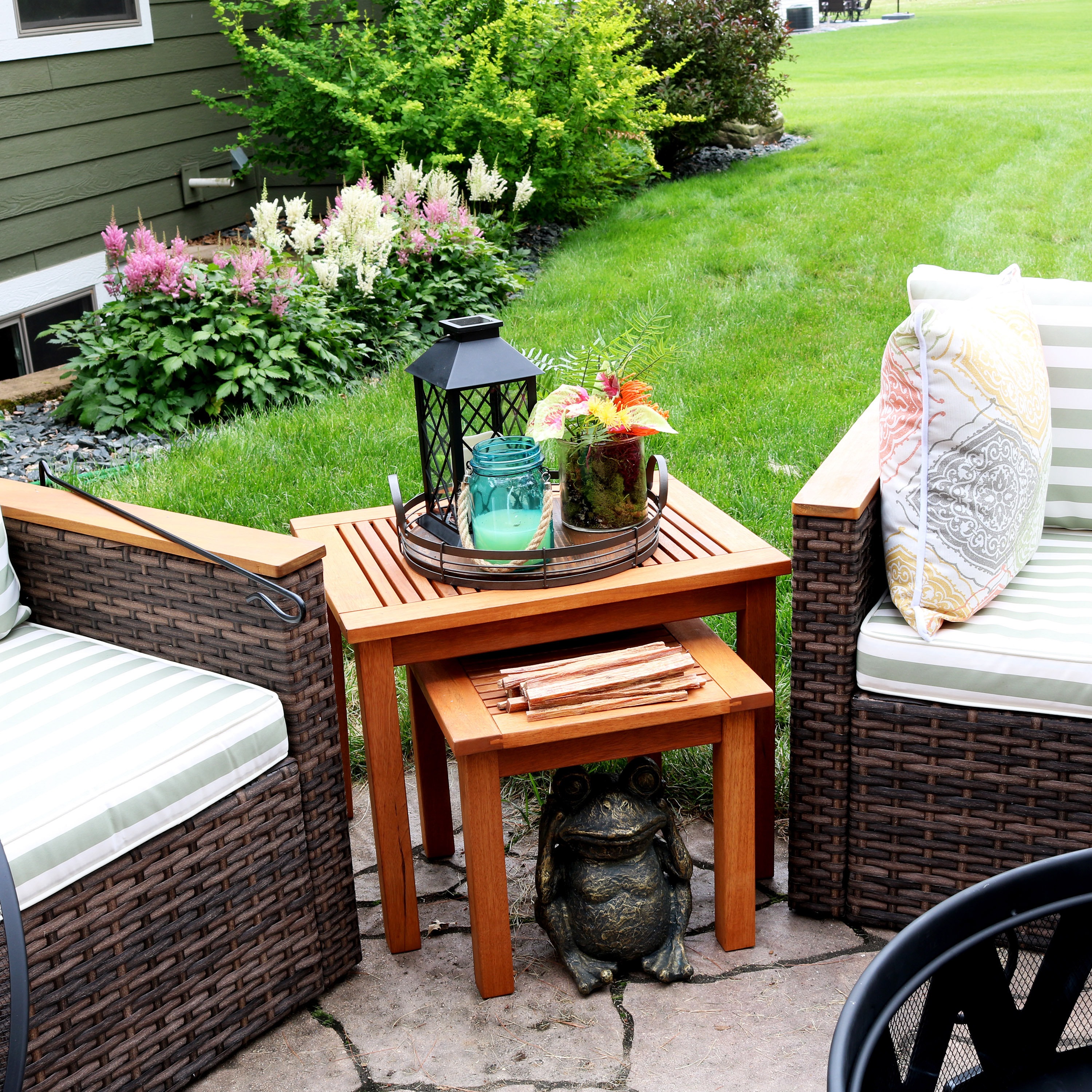 Red Barrel Studio® Solid Wood Nesting Tables | Wayfair