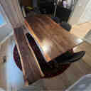 Union Rustic Lemay Iron Trestle Dining Table & Reviews - Wayfair Canada