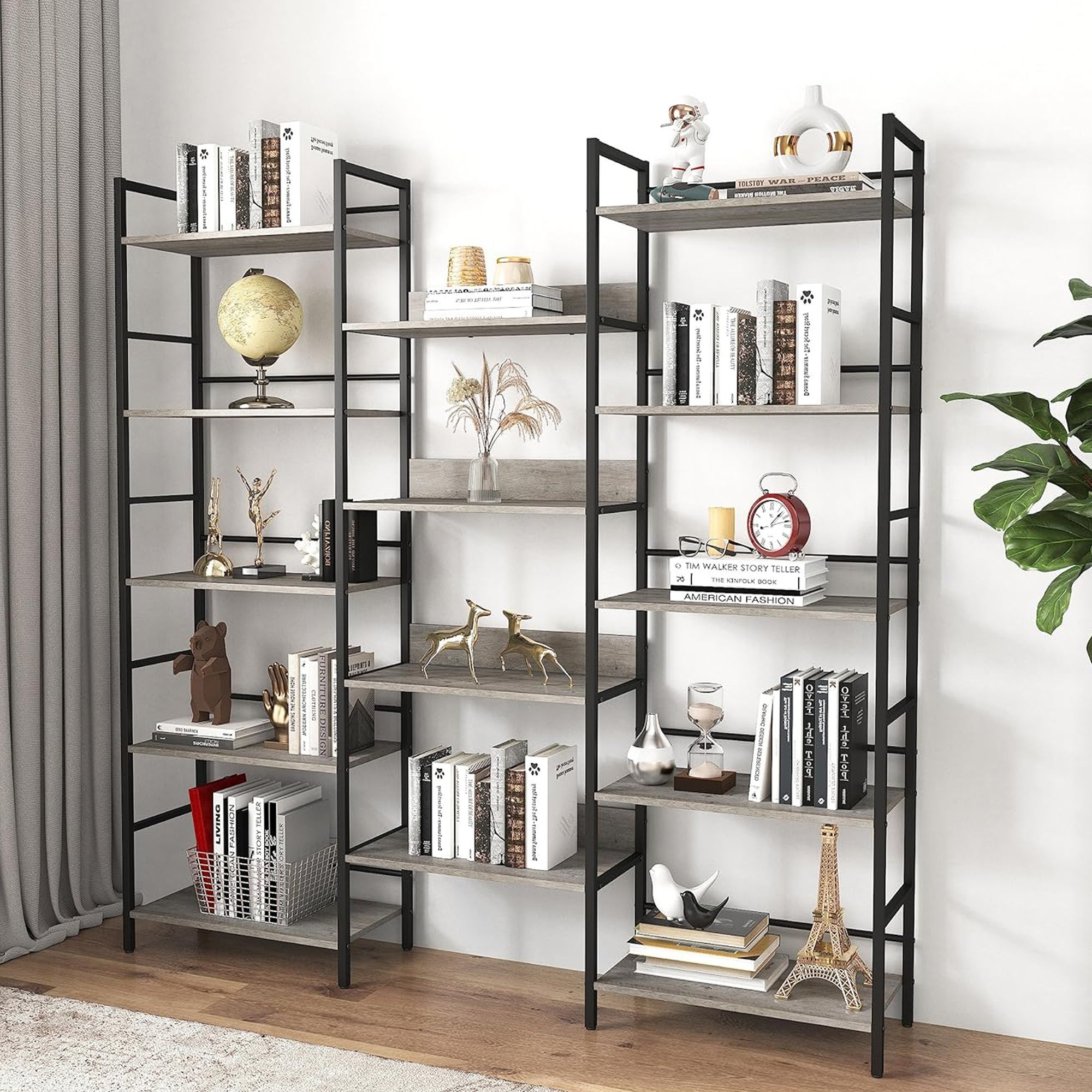 17 Stories Treylan Etager Bookcase - Wayfair Canada