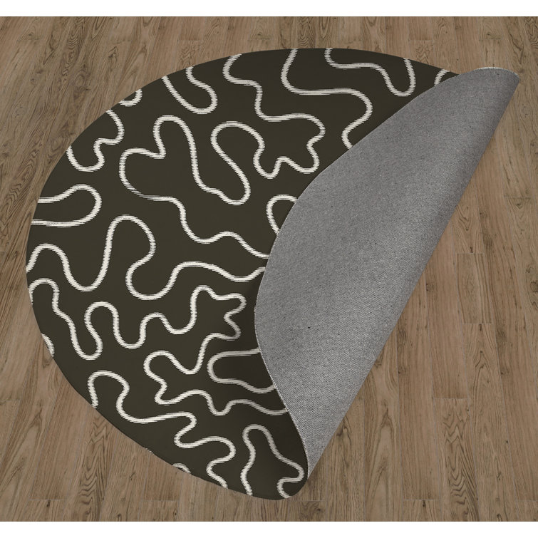 Kavka Straight Round Chair Mat | Wayfair